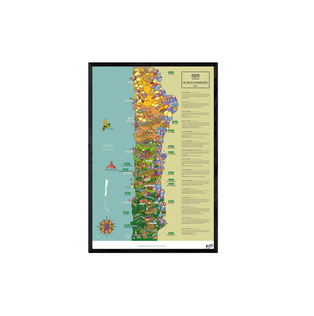 Mapa Ruta del Vino - Payo – Artenigma